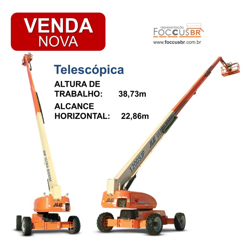 JLG 1200SJP - Plataforma Telescópica Especificações e Preço